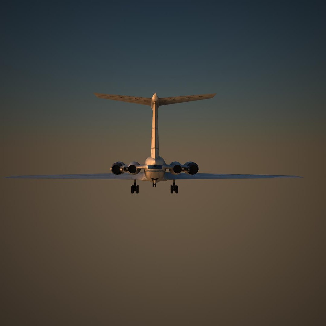3d Ilyushin Afl Model