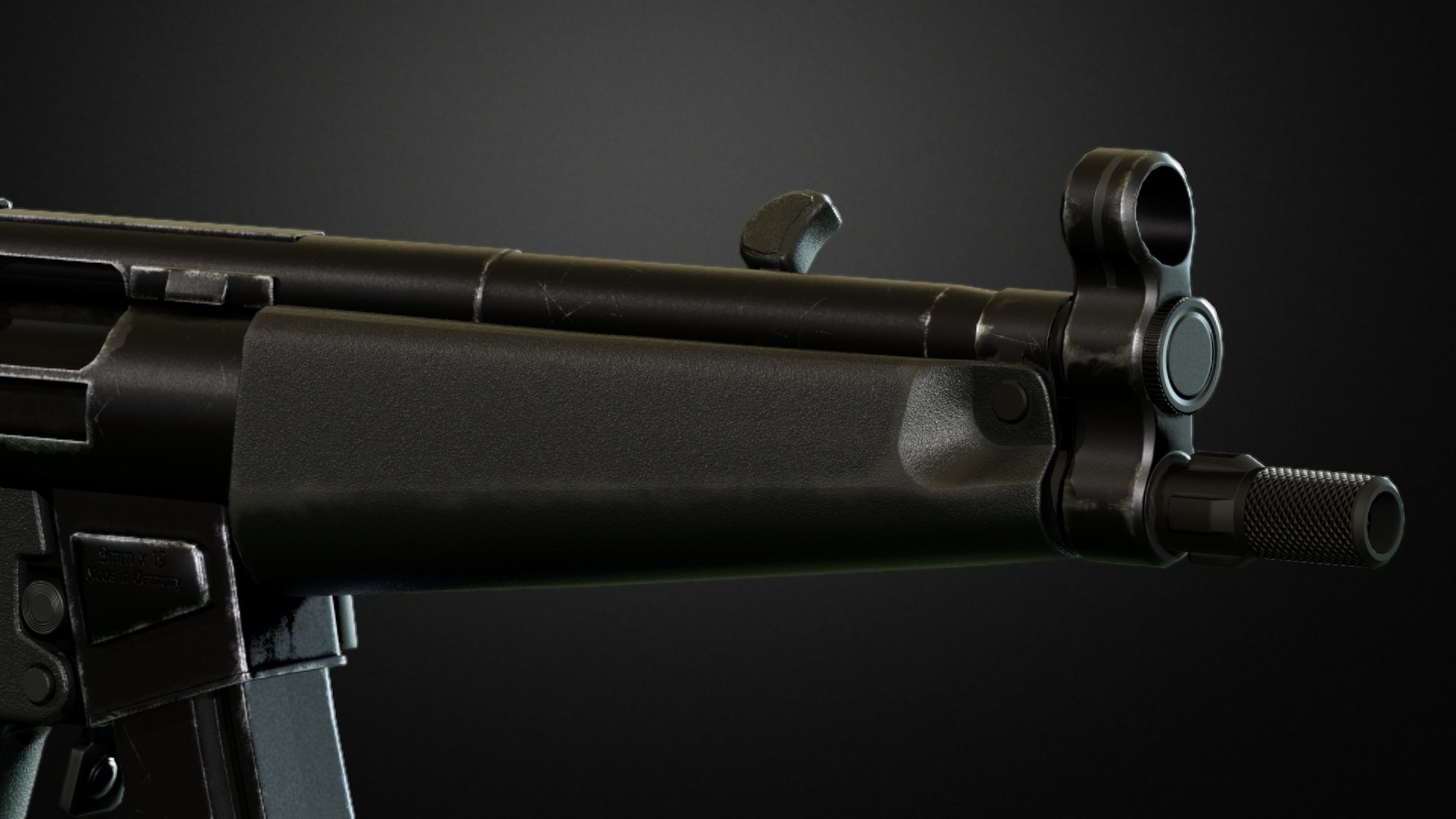 3D Model Sub Machine-gun - TurboSquid 1342043