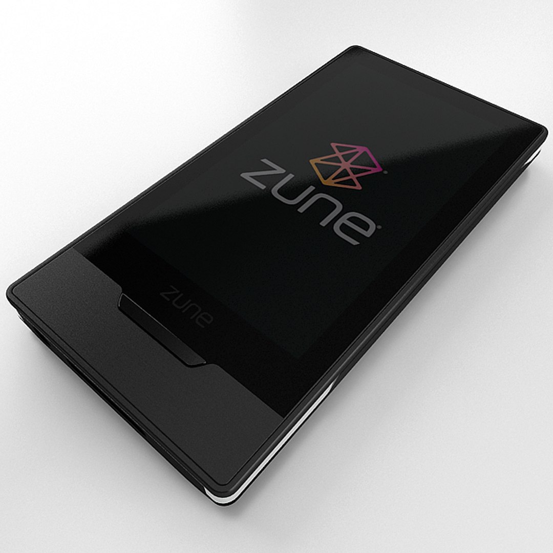 Zune Hd 3D Model - TurboSquid 1299465