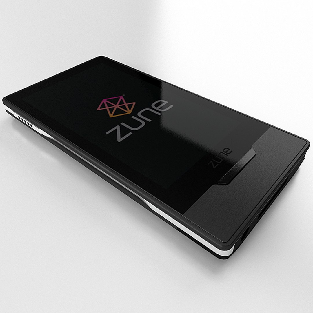 Zune Hd 3D Model - TurboSquid 1299465