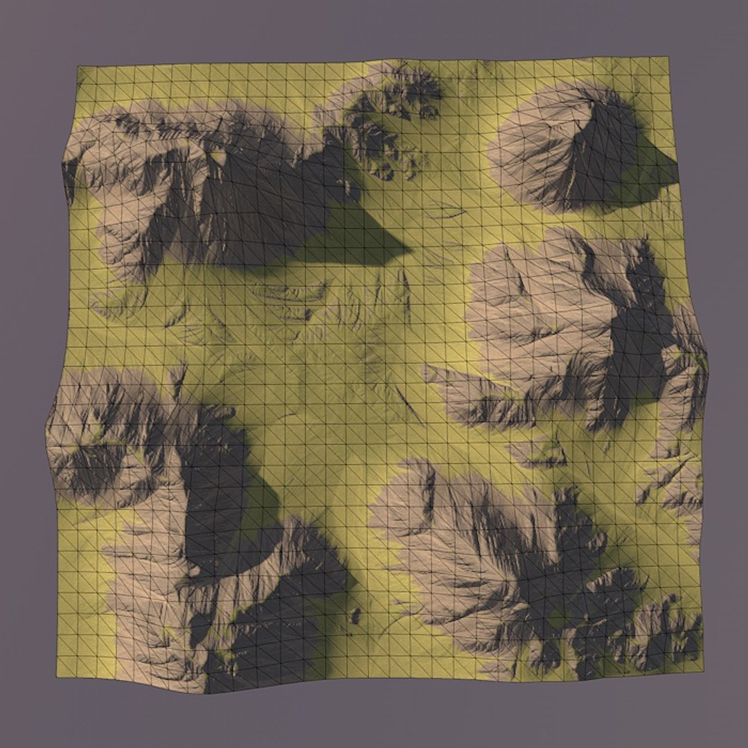 mountain games maps 3d max