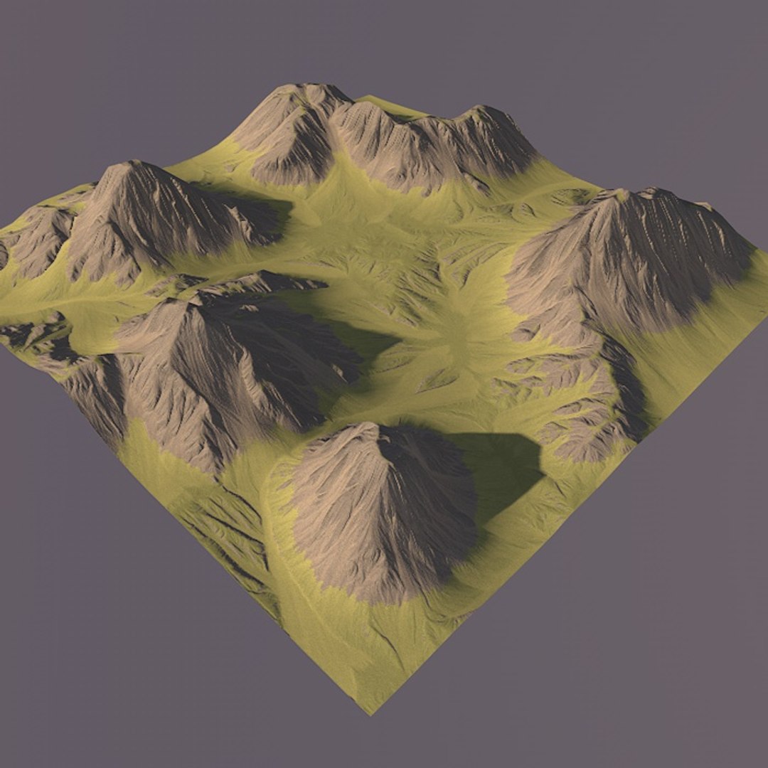 mountain games maps 3d max