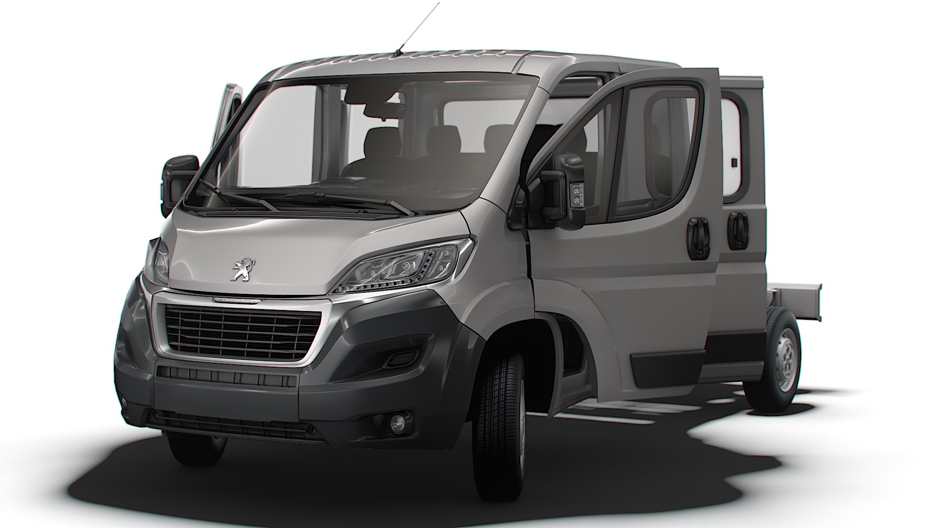 Peugeot Boxer Chassis HQInterior CrCab 3800WB 2023 Model - TurboSquid ...