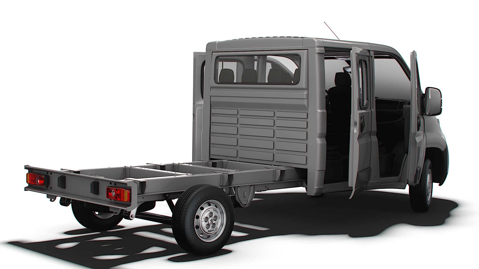 Peugeot Boxer Chassis HQInterior CrCab 3800WB 2023 Model - TurboSquid ...