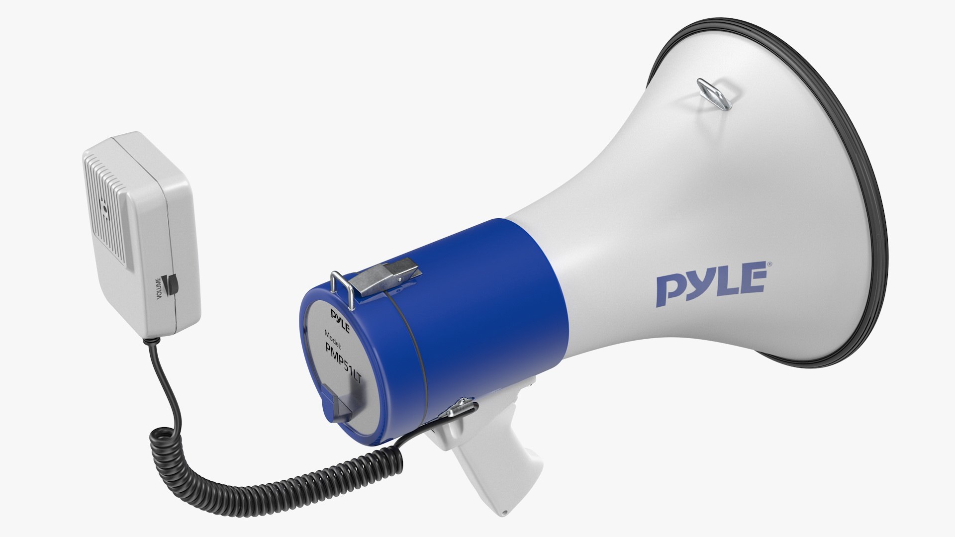 3D Pyle Pmp51lt Megaphone Siren - TurboSquid 1640734