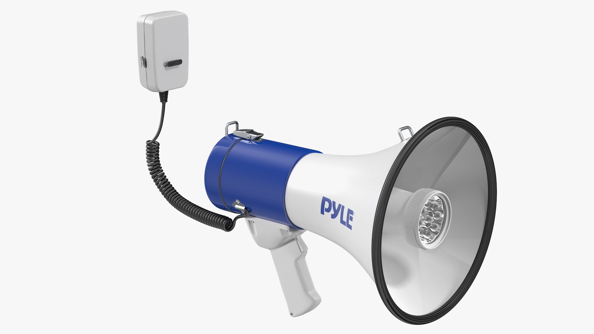 3D Pyle Pmp51lt Megaphone Siren - TurboSquid 1640734