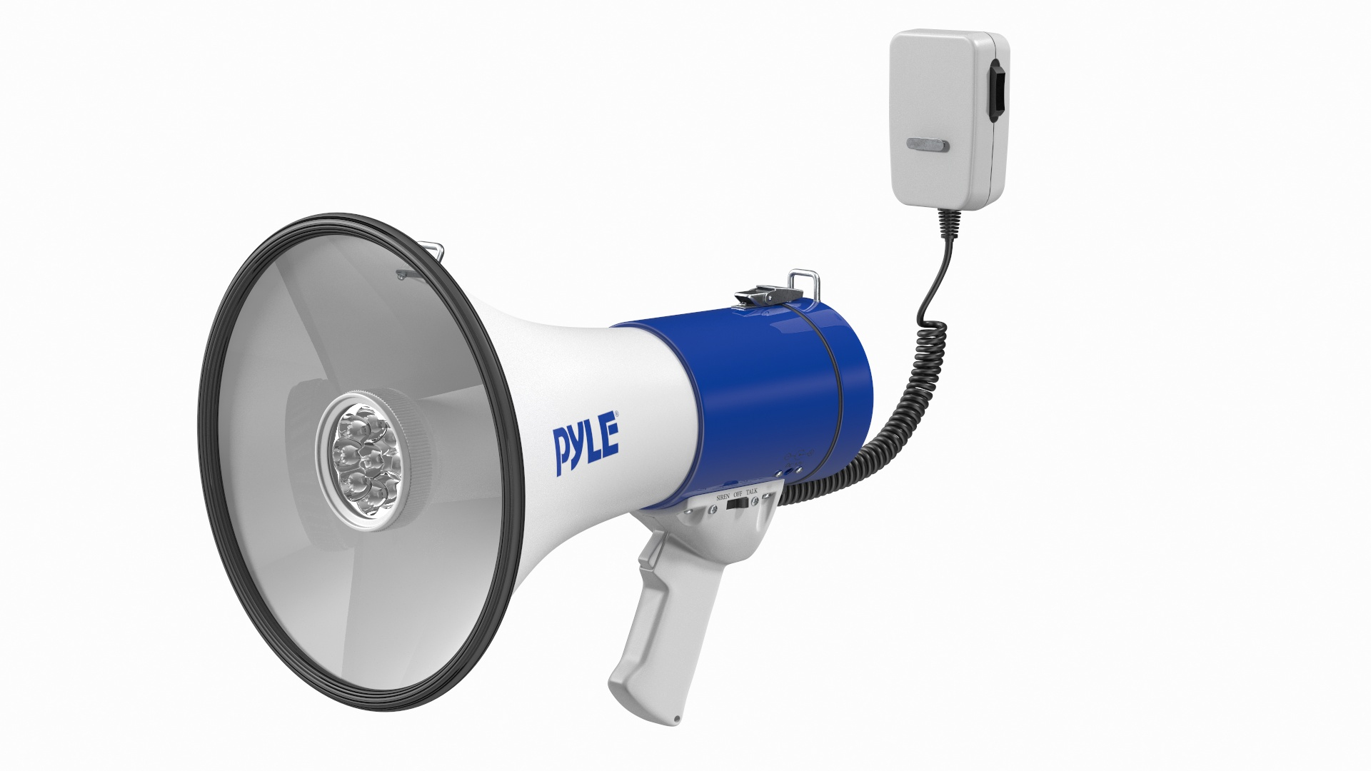 3D Pyle Pmp51lt Megaphone Siren - TurboSquid 1640734
