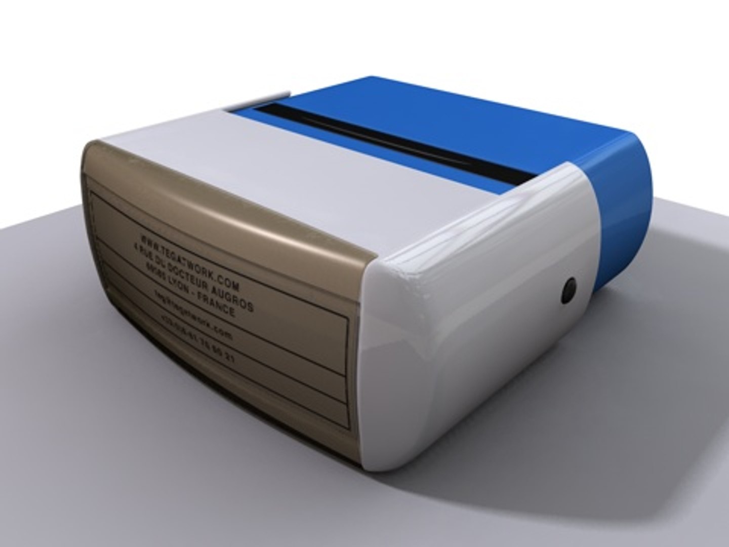3d Stamp Office Model