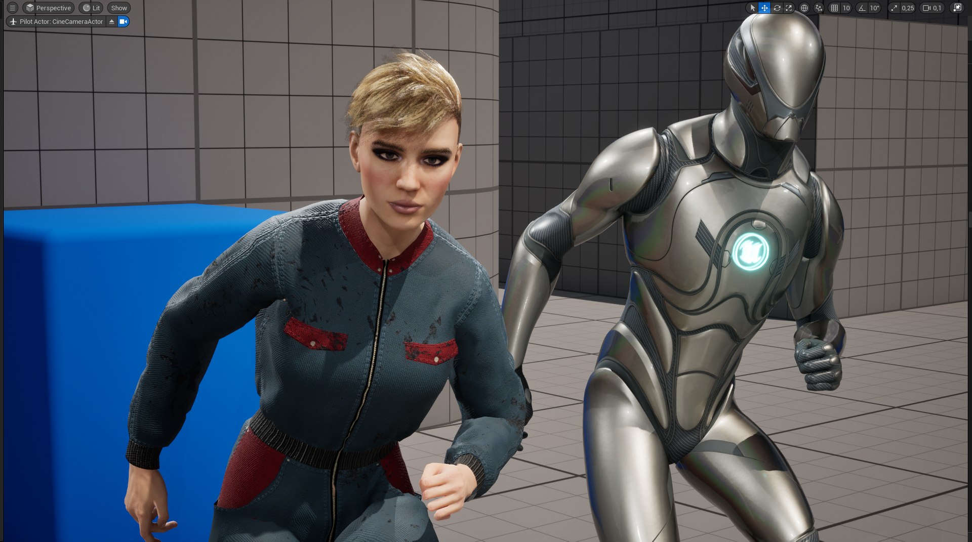 3D Realistic Female Mechanic Character Worker Dirty Outfit - TurboSquid ...