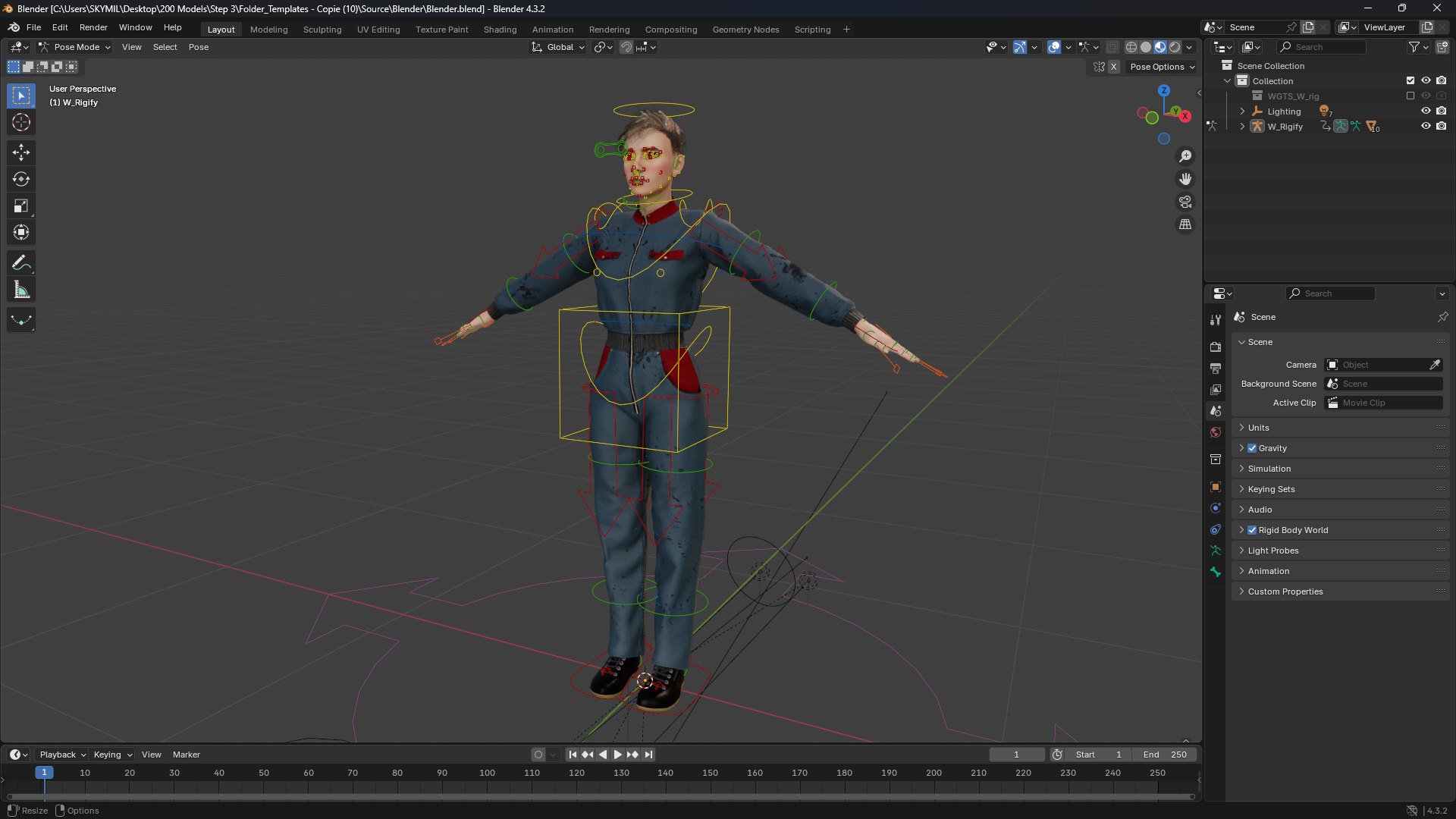 3D Realistic Female Mechanic Character Worker Dirty Outfit - TurboSquid ...