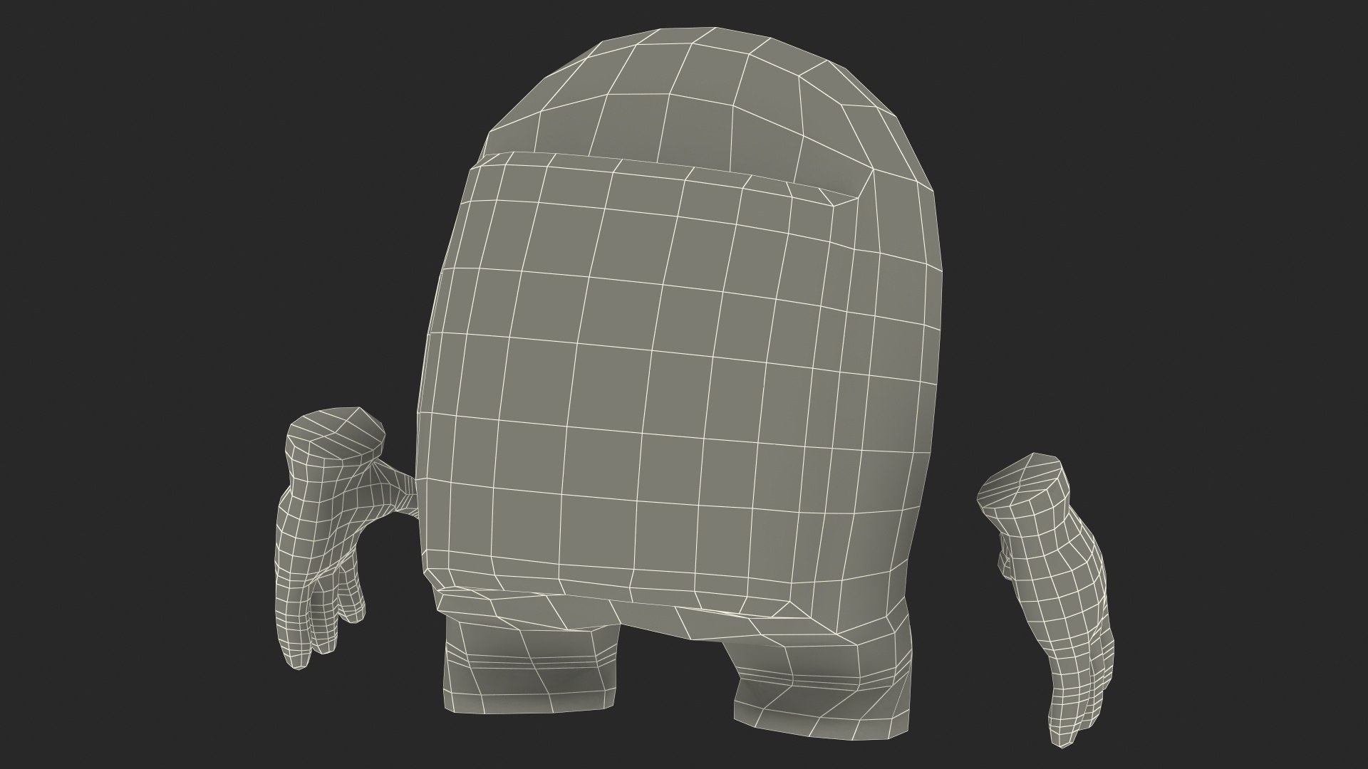 3D Sad Among Us Character Green - TurboSquid 2003860