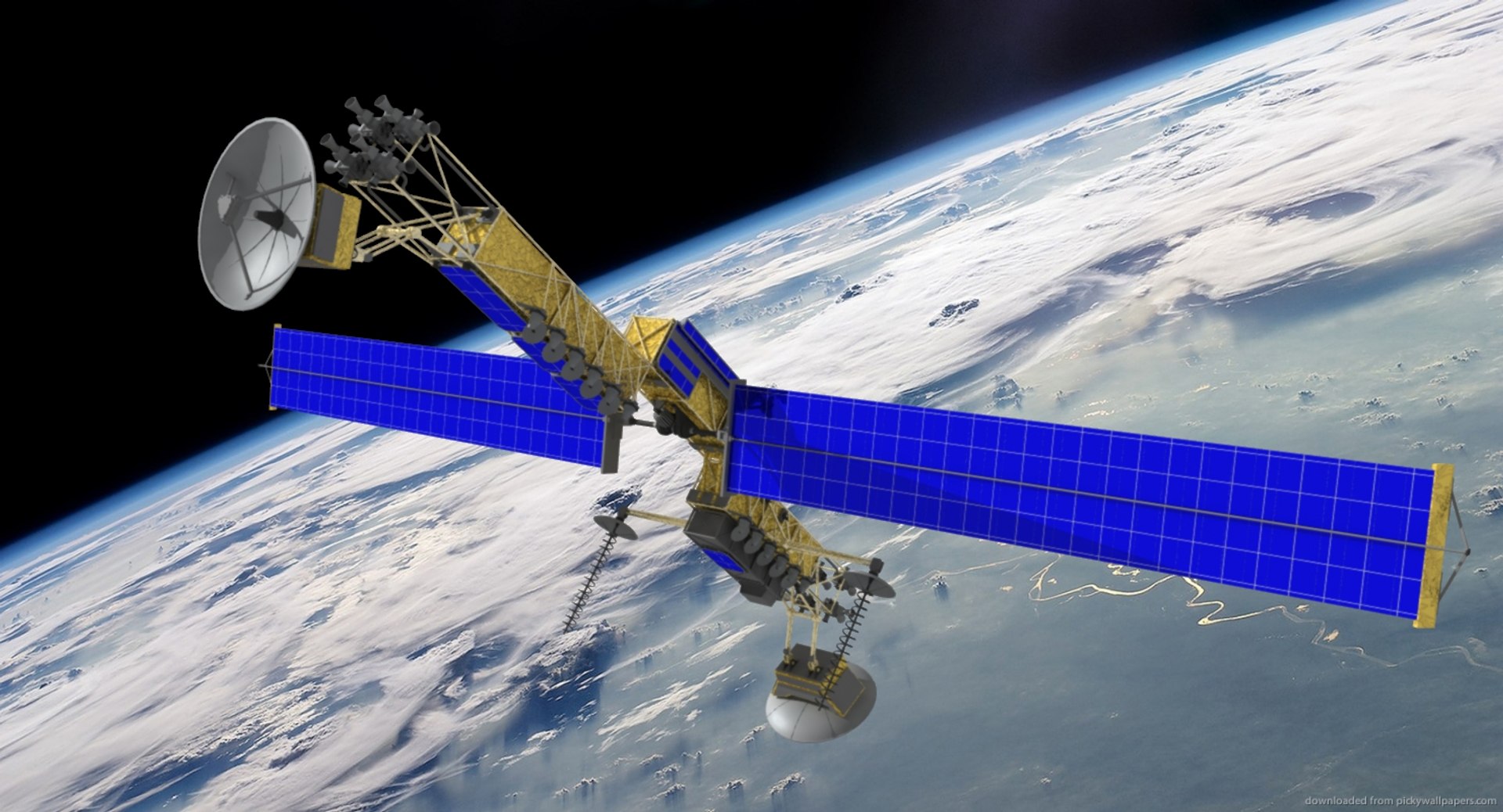 3d Military Satellite Milstar