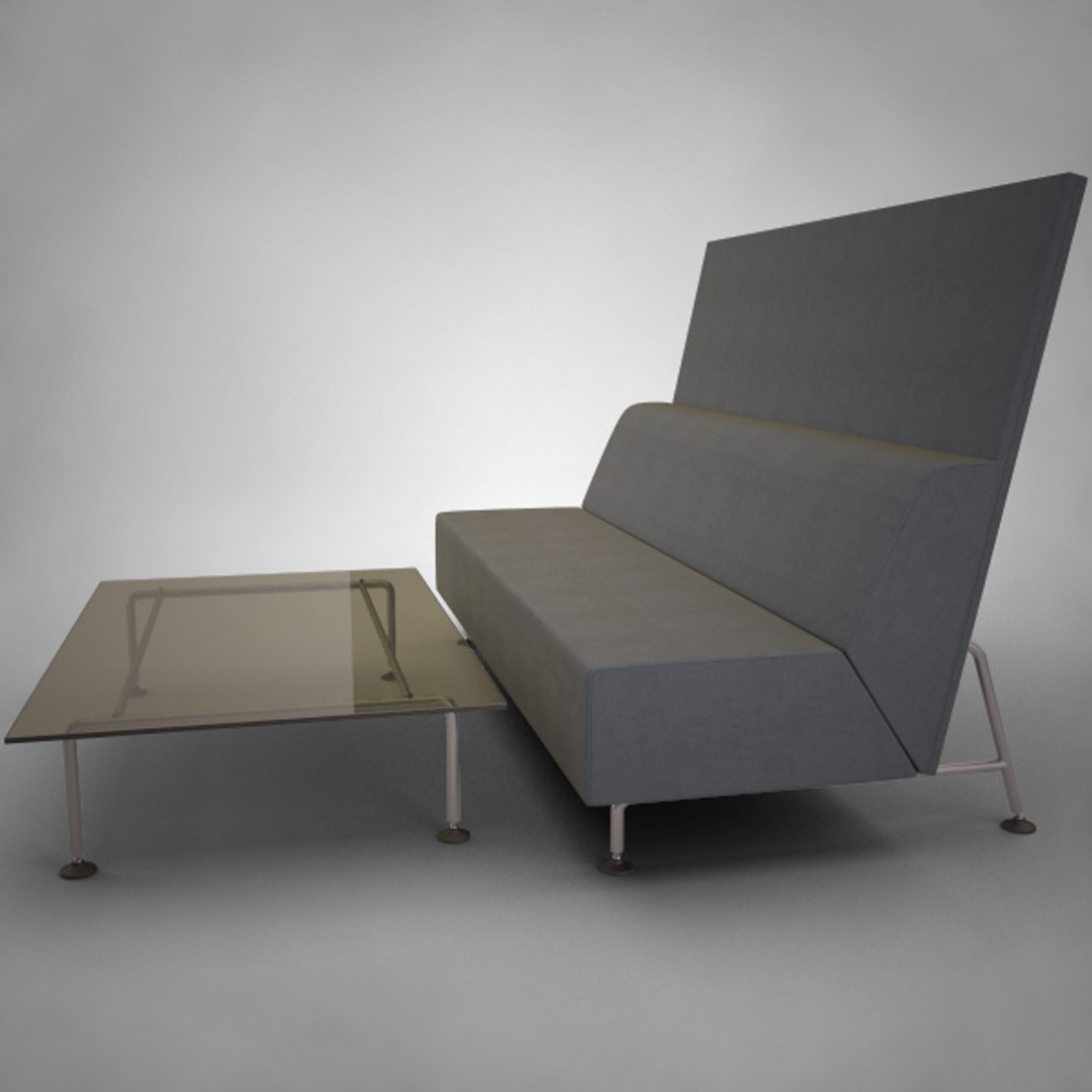 modern sofa - bix 3d model