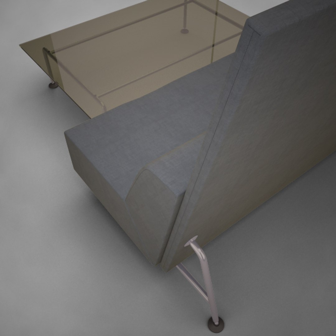 modern sofa - bix 3d model