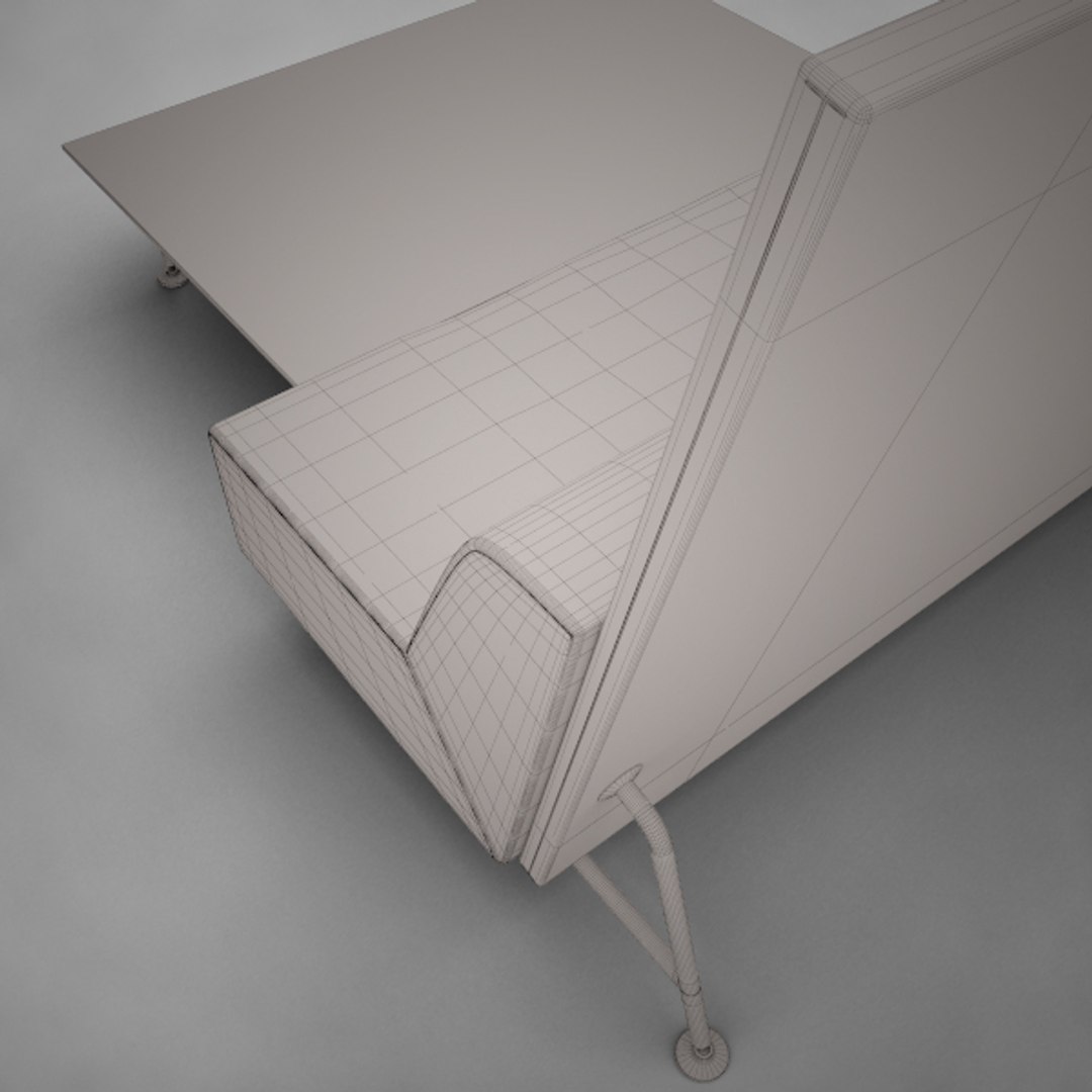 modern sofa - bix 3d model