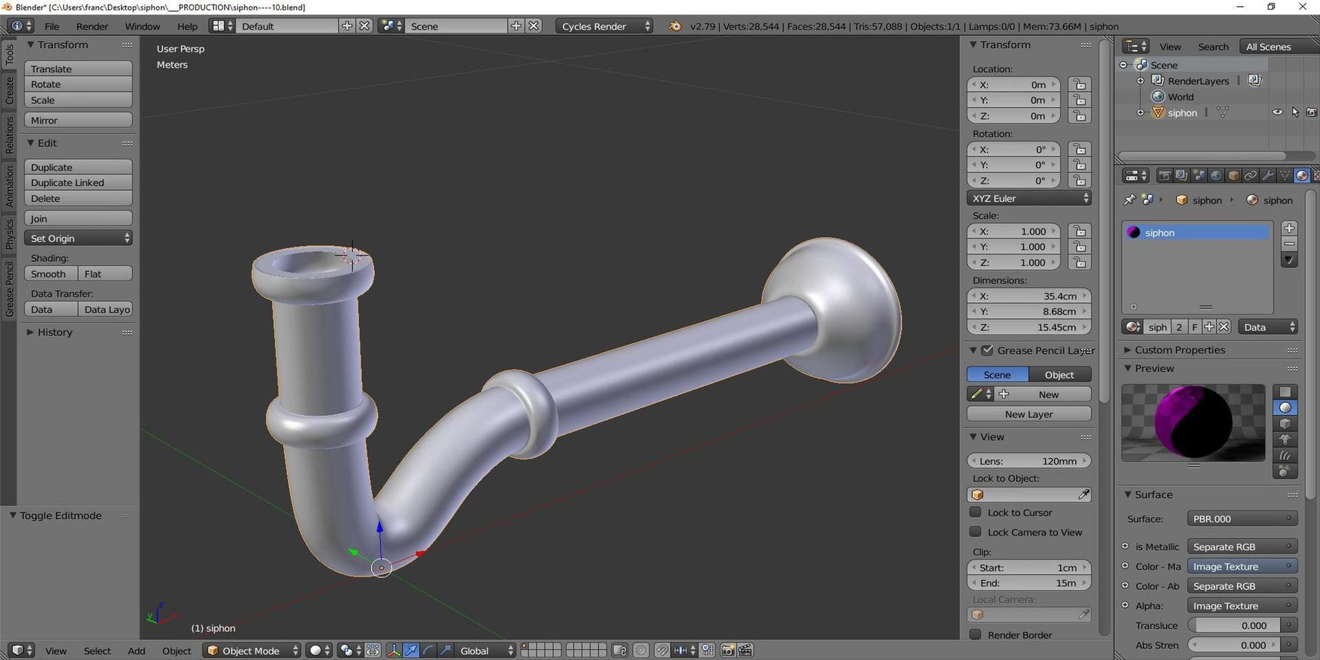 Siphon Ready 3D Model - TurboSquid 1650198