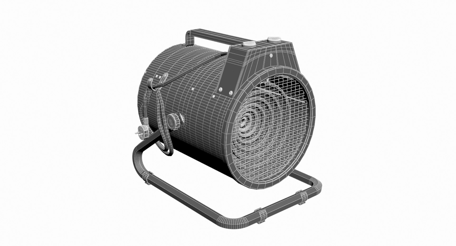 3D blower radiator - TurboSquid 1348454