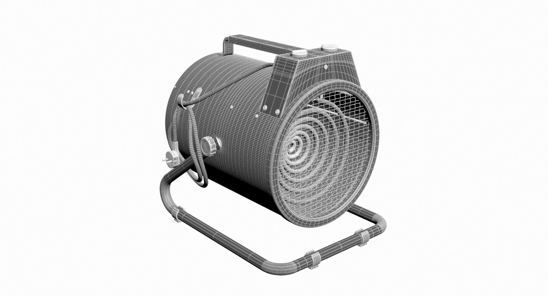 3D blower radiator - TurboSquid 1348454