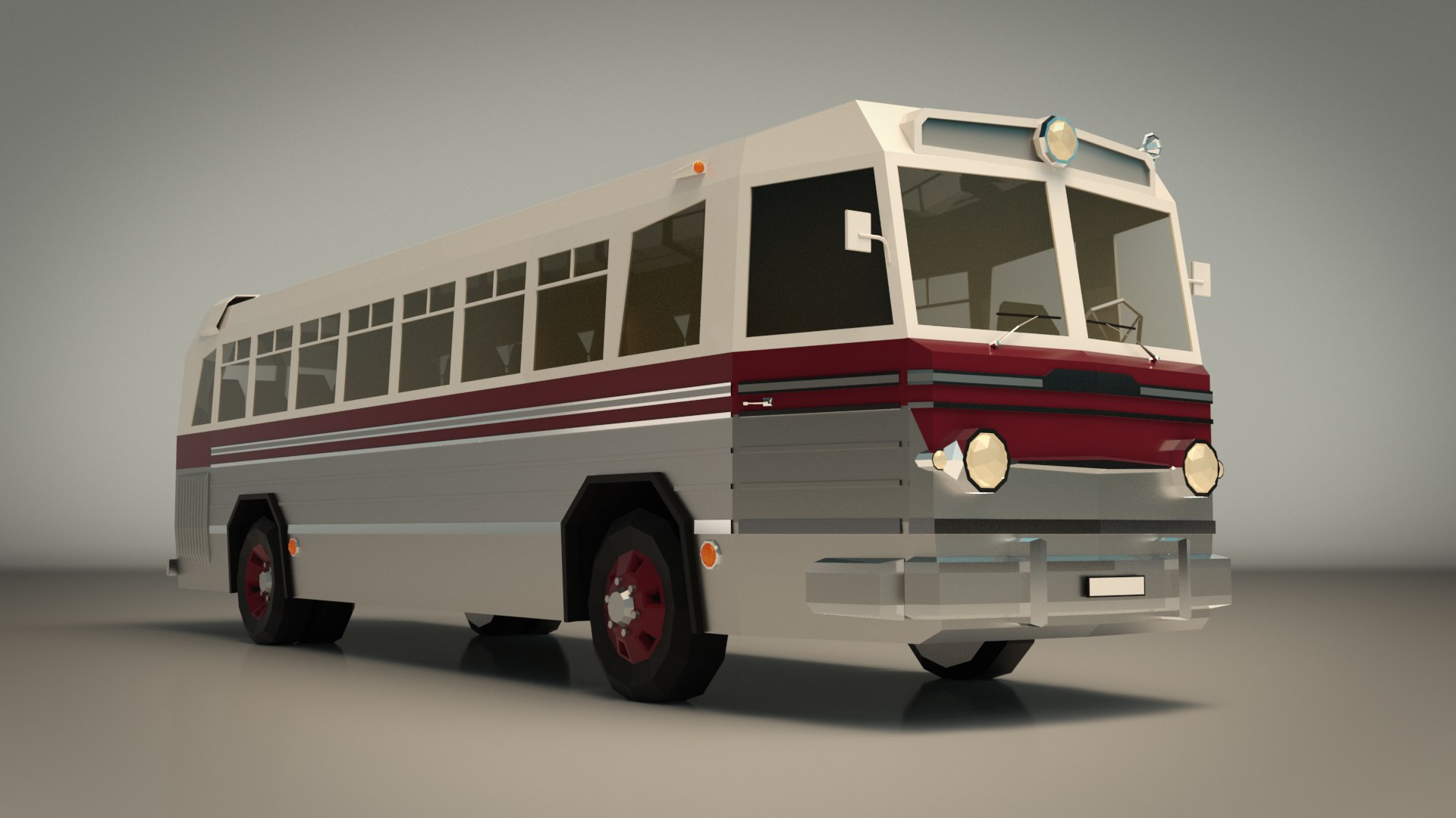 3D Vintage Bus - TurboSquid 1533072