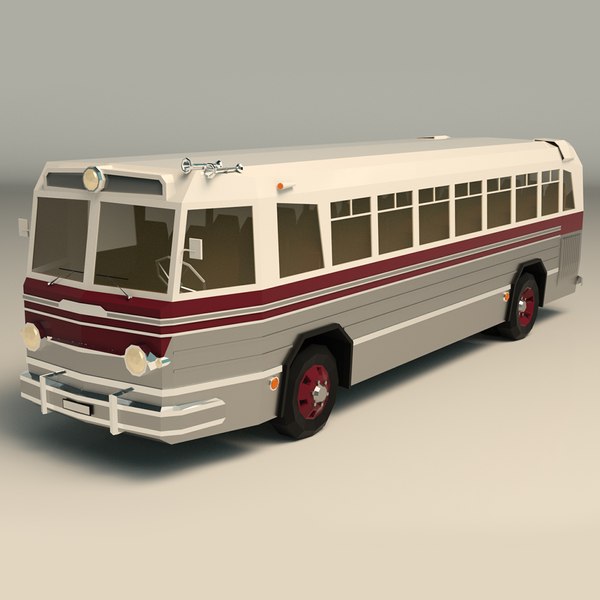 3D vintage bus - TurboSquid 1533072