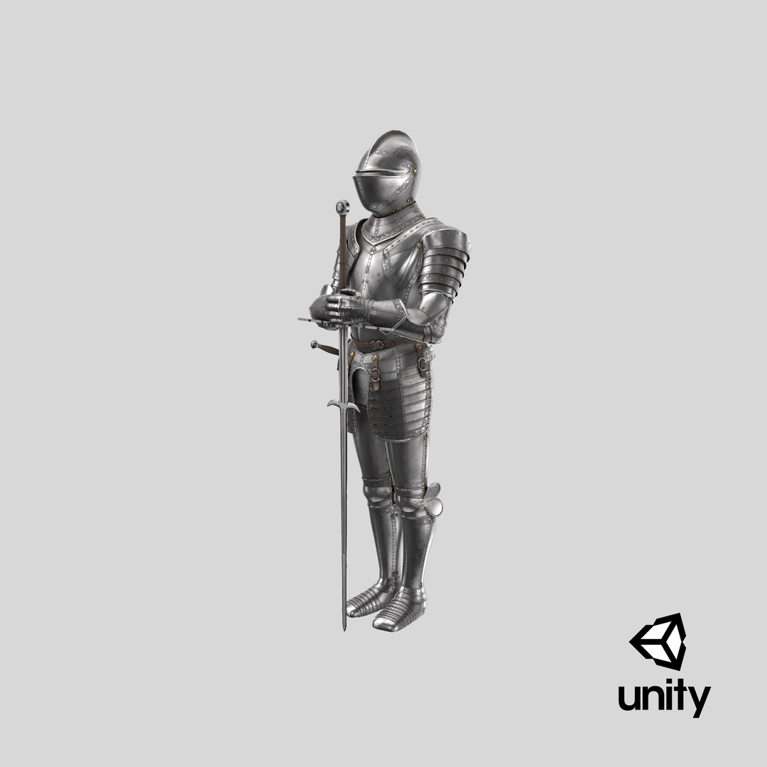 Medieval knight plate armor 3D model - TurboSquid 1521097