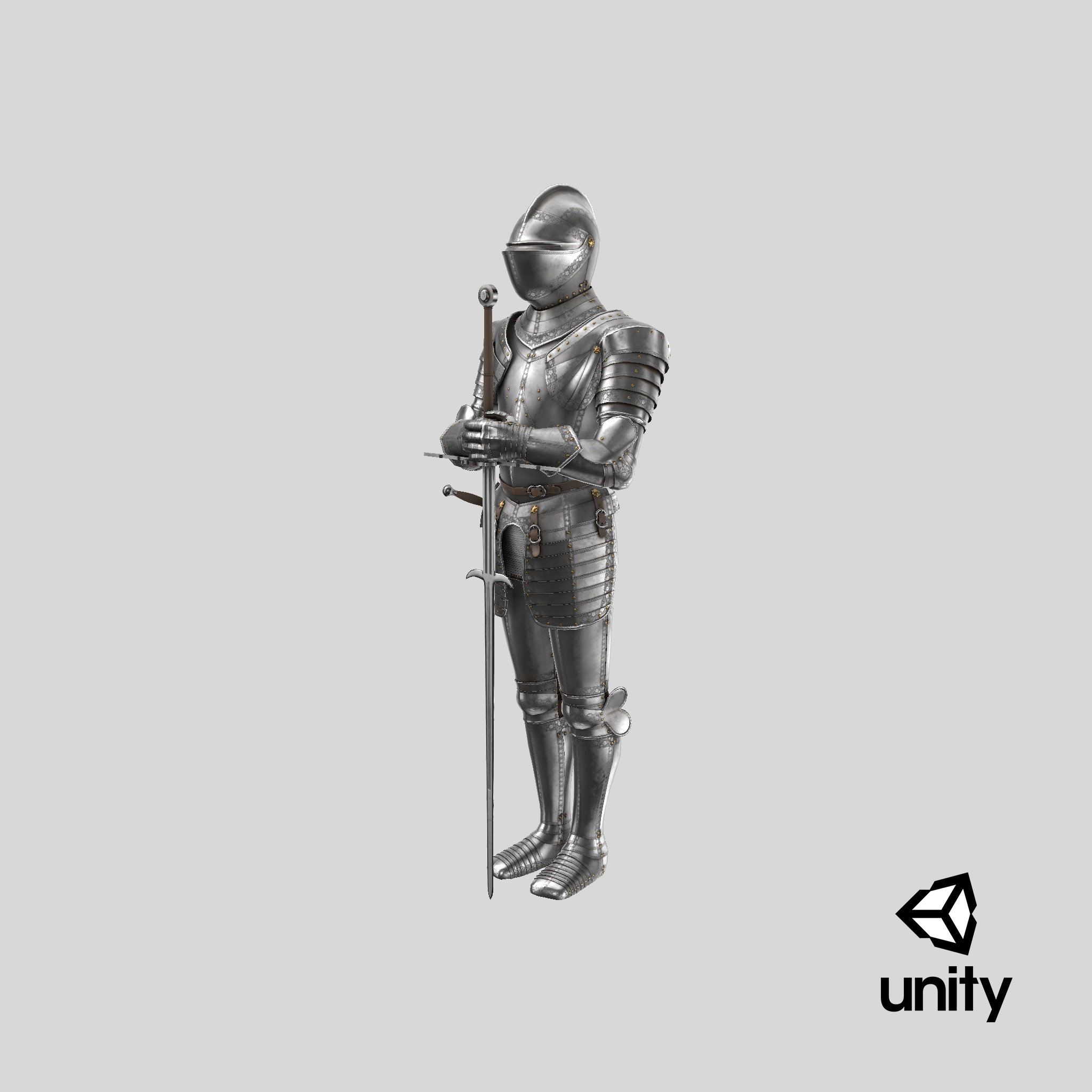 Medieval knight plate armor 3D model - TurboSquid 1521097