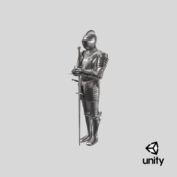 Medieval knight plate armor 3D model - TurboSquid 1521097