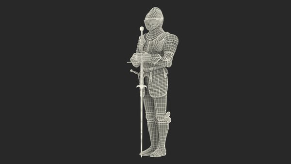 Medieval knight plate armor 3D model - TurboSquid 1521097
