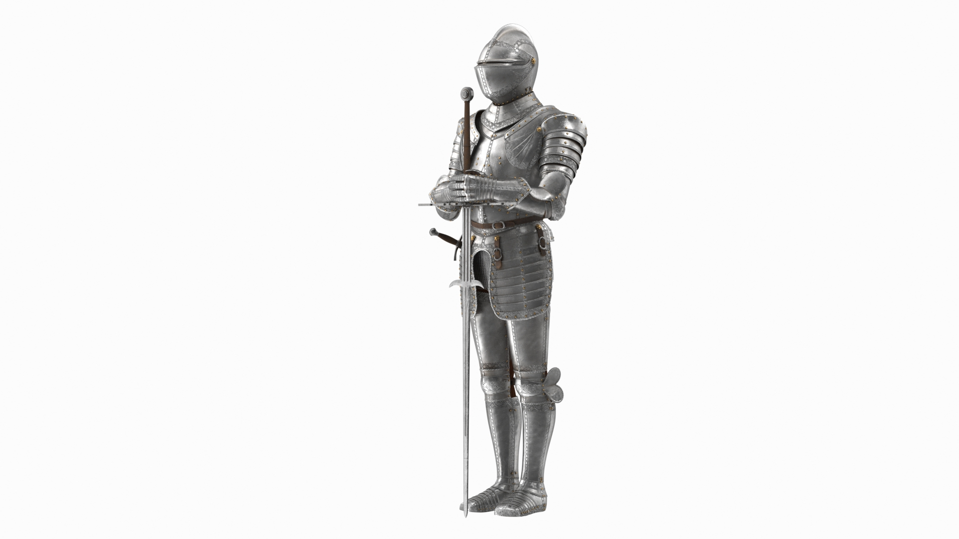 Medieval Knight Plate Armor 3D Model - TurboSquid 1521097