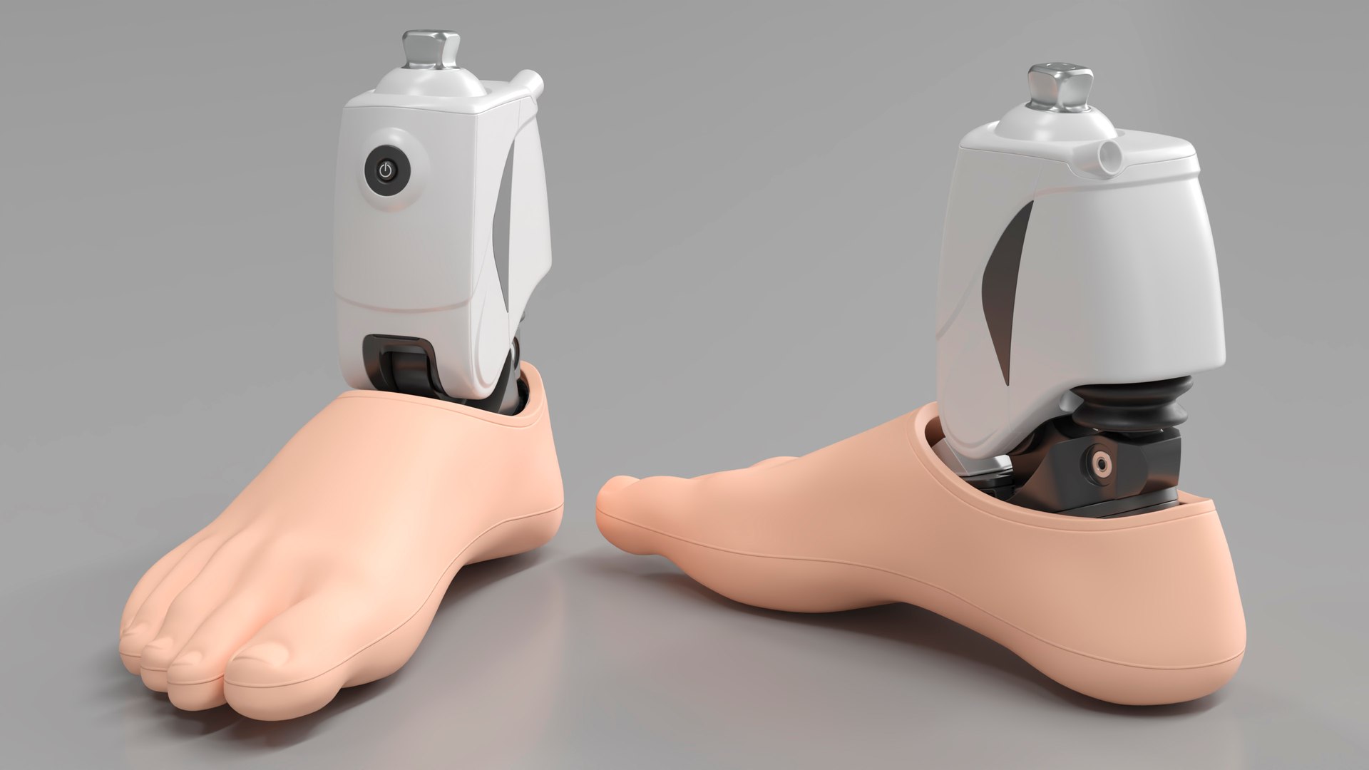 3D Bionic Prosthesis With Rubber Foot - TurboSquid 2228048