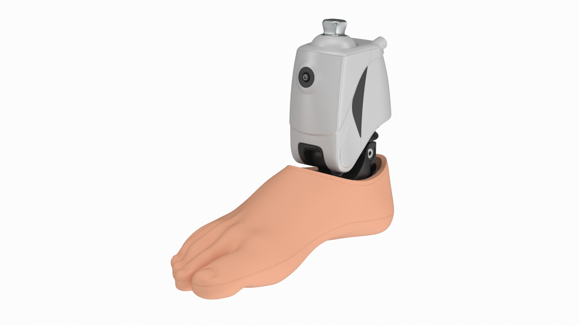 3D Bionic Prosthesis With Rubber Foot - TurboSquid 2228048