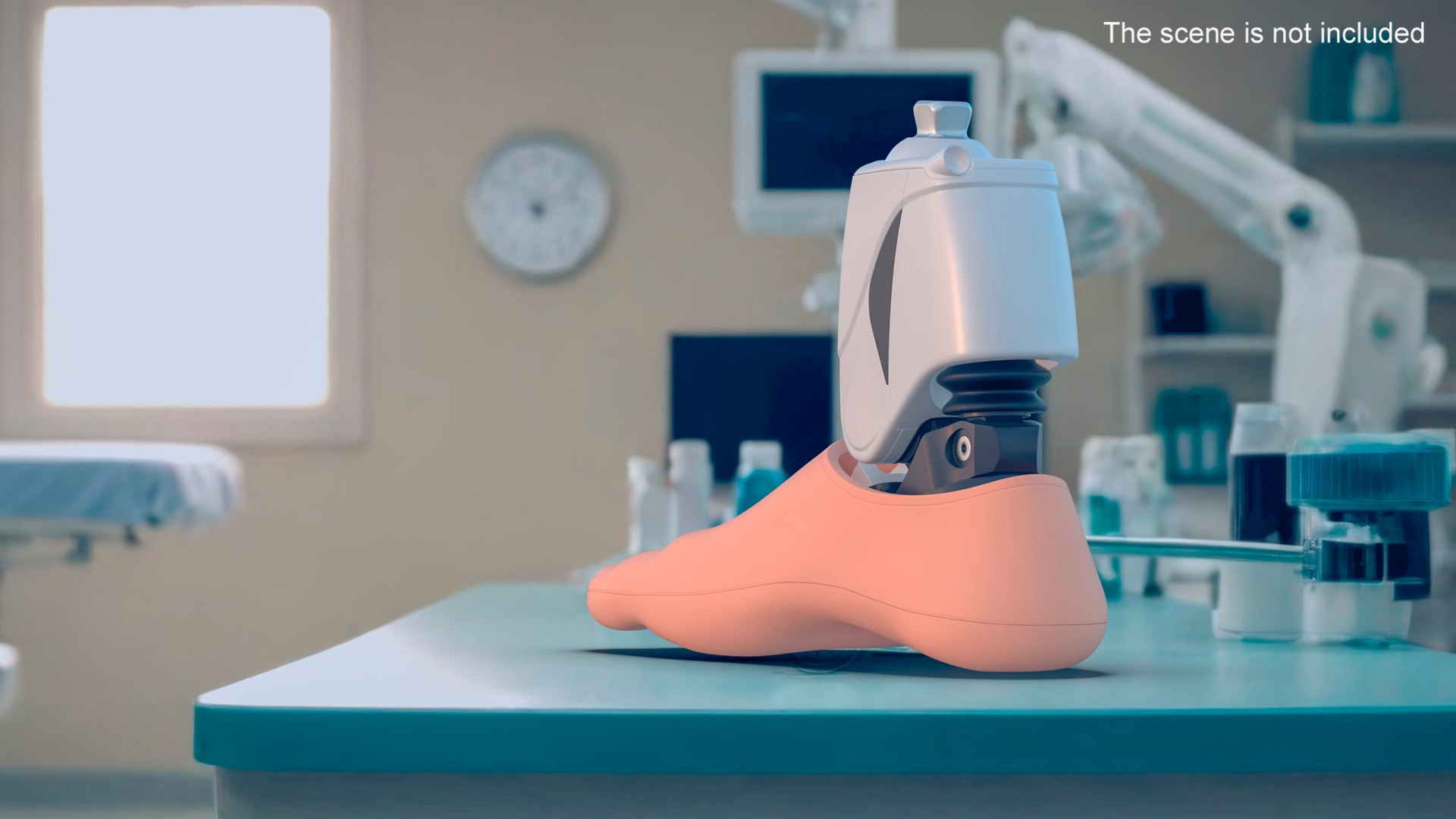 3D Bionic Prosthesis With Rubber Foot - TurboSquid 2228048