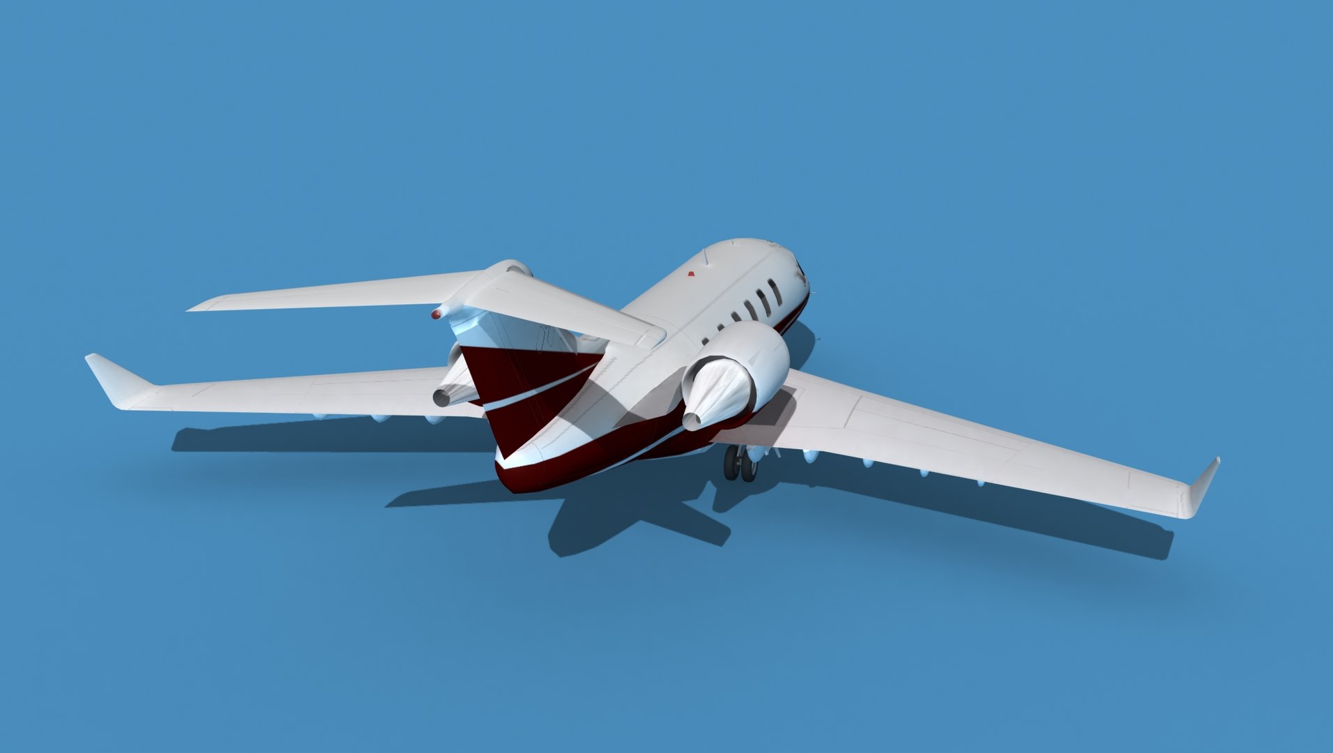 3D Bombardier CL604 Challenger V07 Model - TurboSquid 1913572