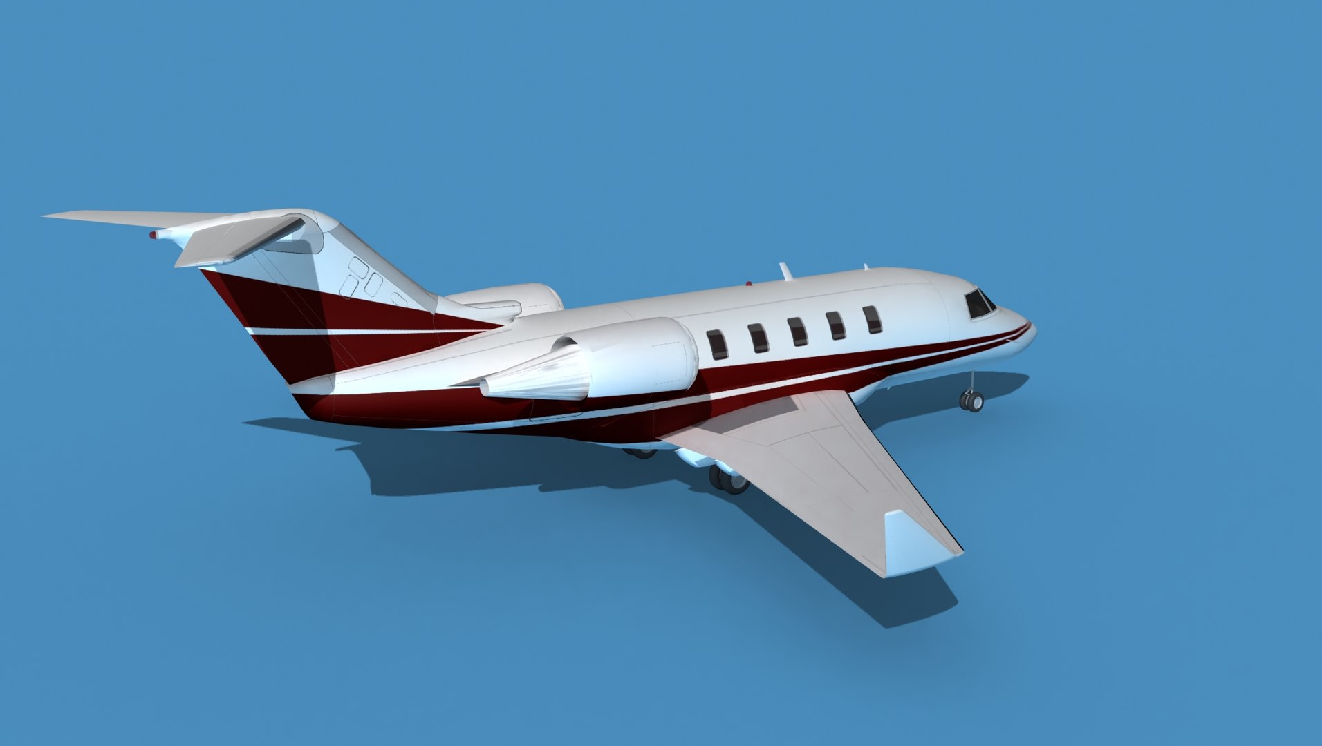 3D Bombardier CL604 Challenger V07 Model - TurboSquid 1913572