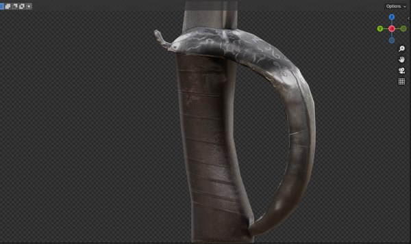 3D Sword Cutlass - TurboSquid 2007875
