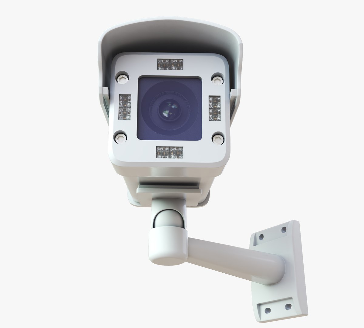 3D Cctv Security Camera Tv Model - TurboSquid 1450219