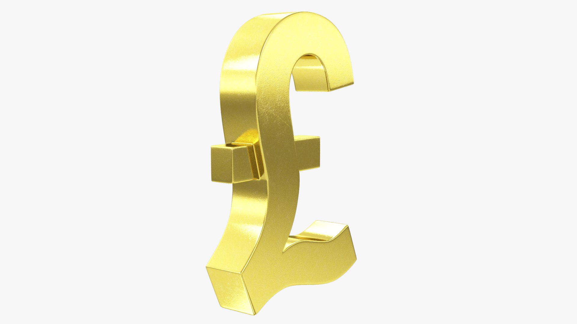 3D Pound Symbol - TurboSquid 1638720