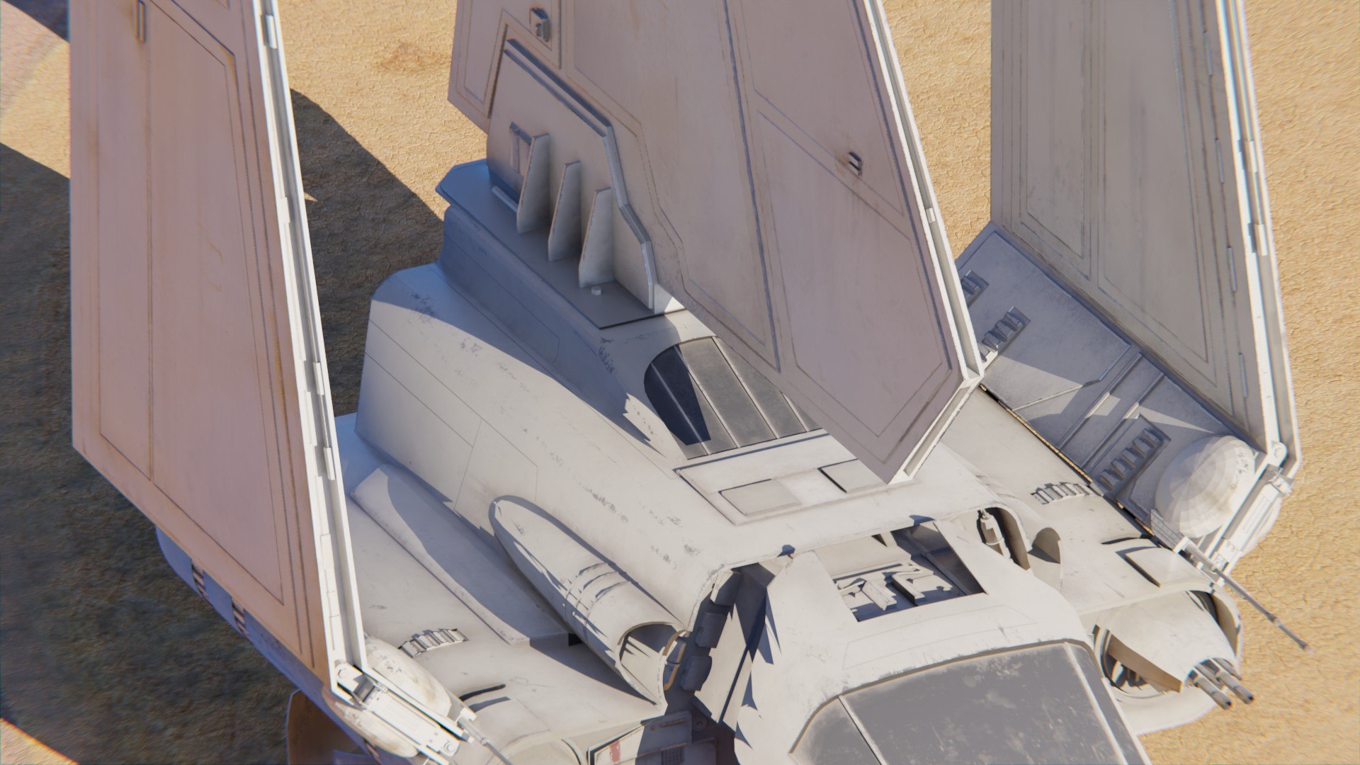 3D Model Star Wars Lambda-Class T-4a Shuttle - TurboSquid 2325905