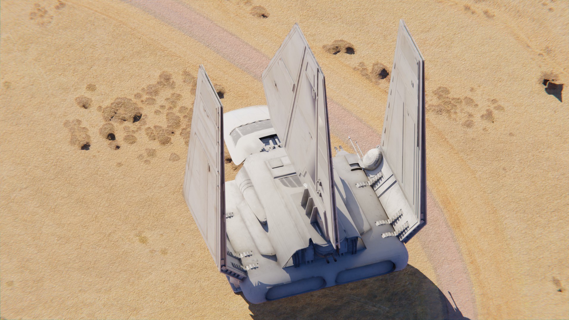 3D Model Star Wars Lambda-Class T-4a Shuttle - TurboSquid 2325905