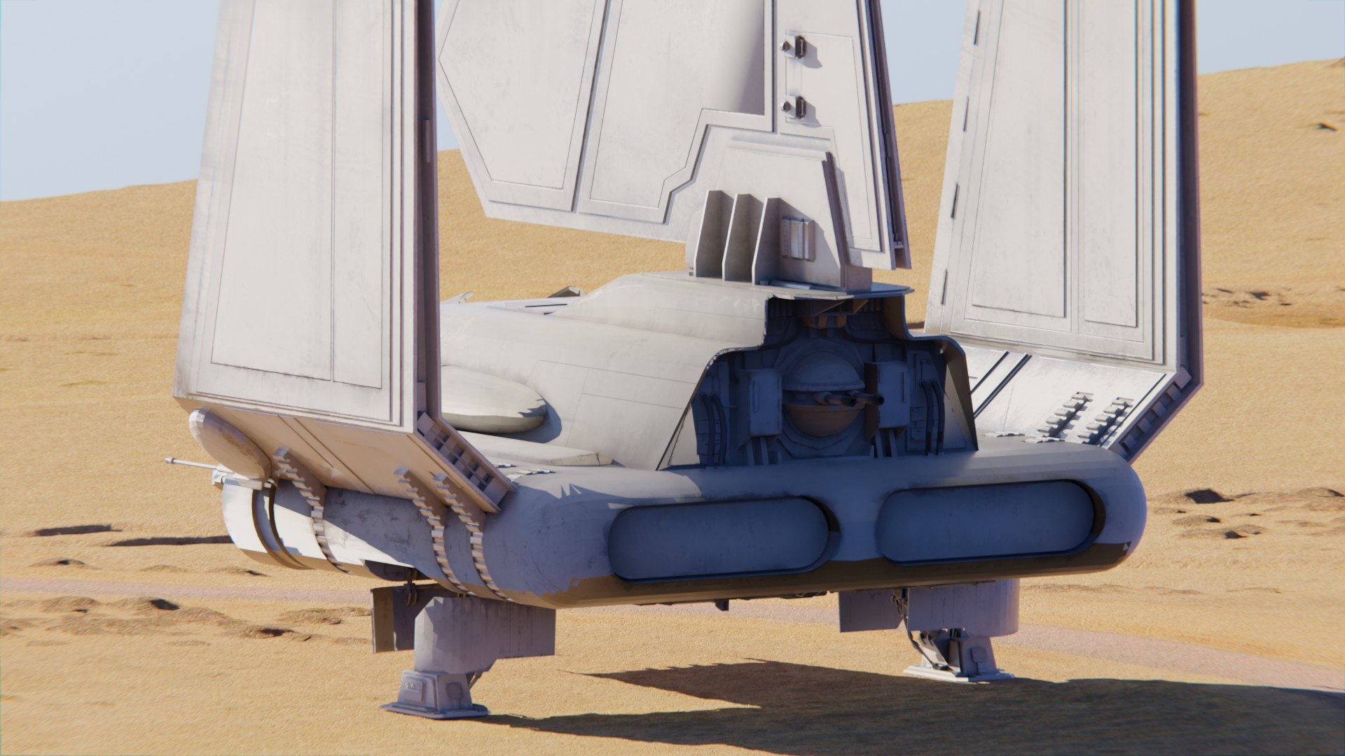 3D Model Star Wars Lambda-Class T-4a Shuttle - TurboSquid 2325905