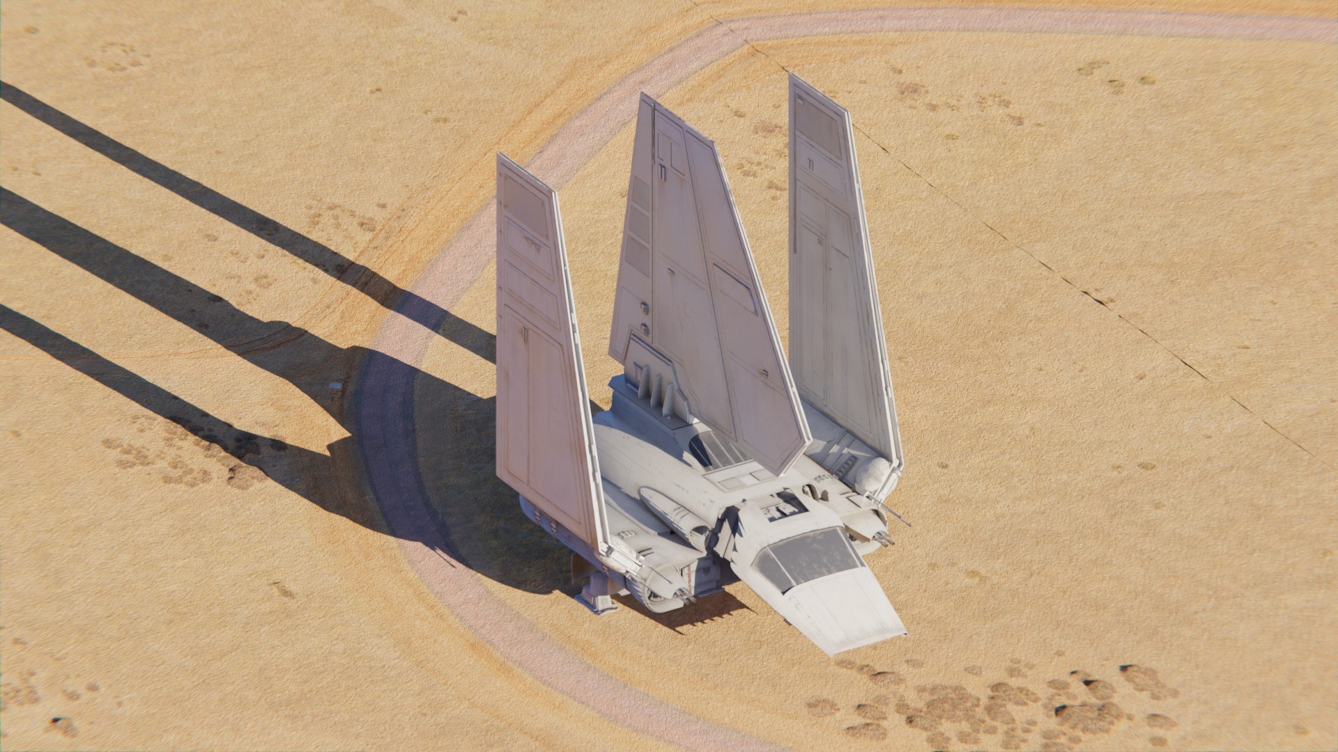 3D Model Star Wars Lambda-Class T-4a Shuttle - TurboSquid 2325905