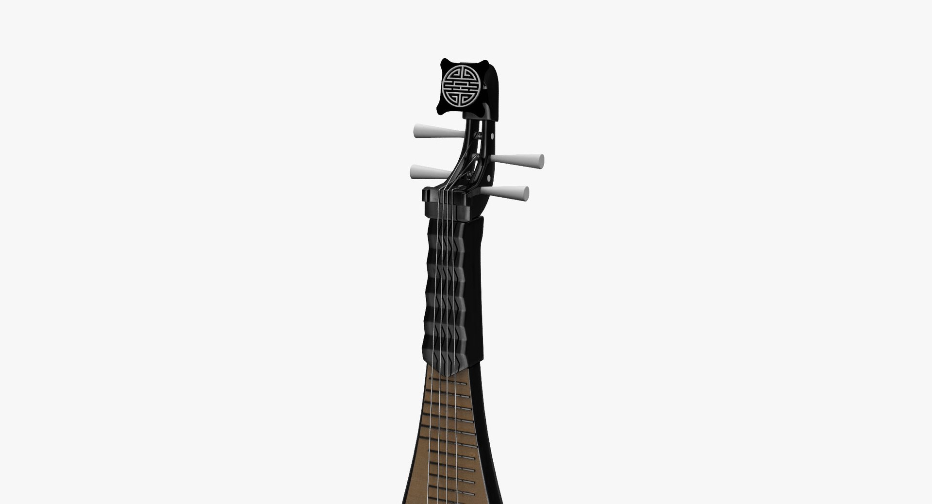 Four-stringed Chinese Musical Instrument 3D Model - TurboSquid 1501948