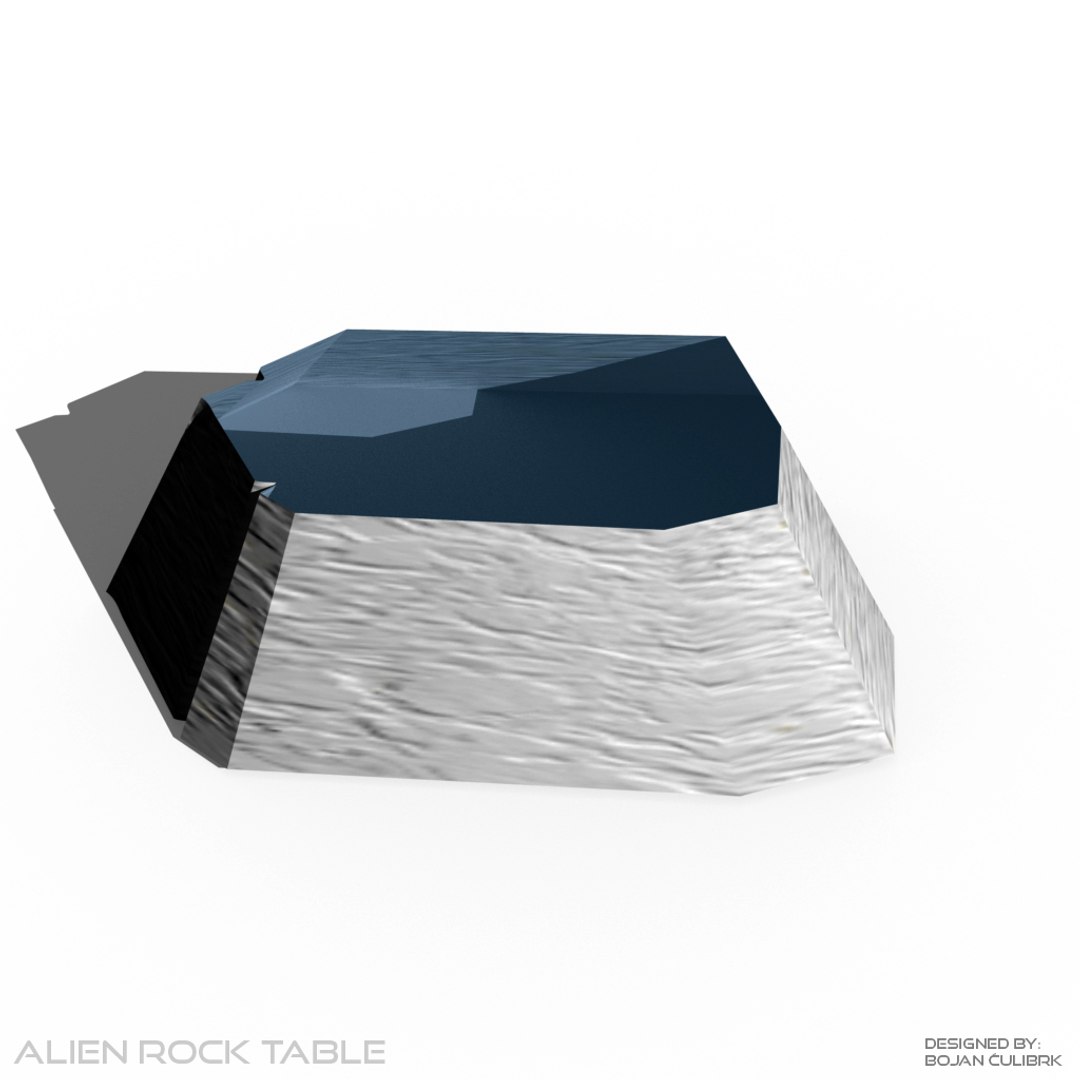 Table Set 3d Obj