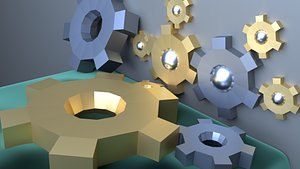 Free 3D Gear Models | TurboSquid
