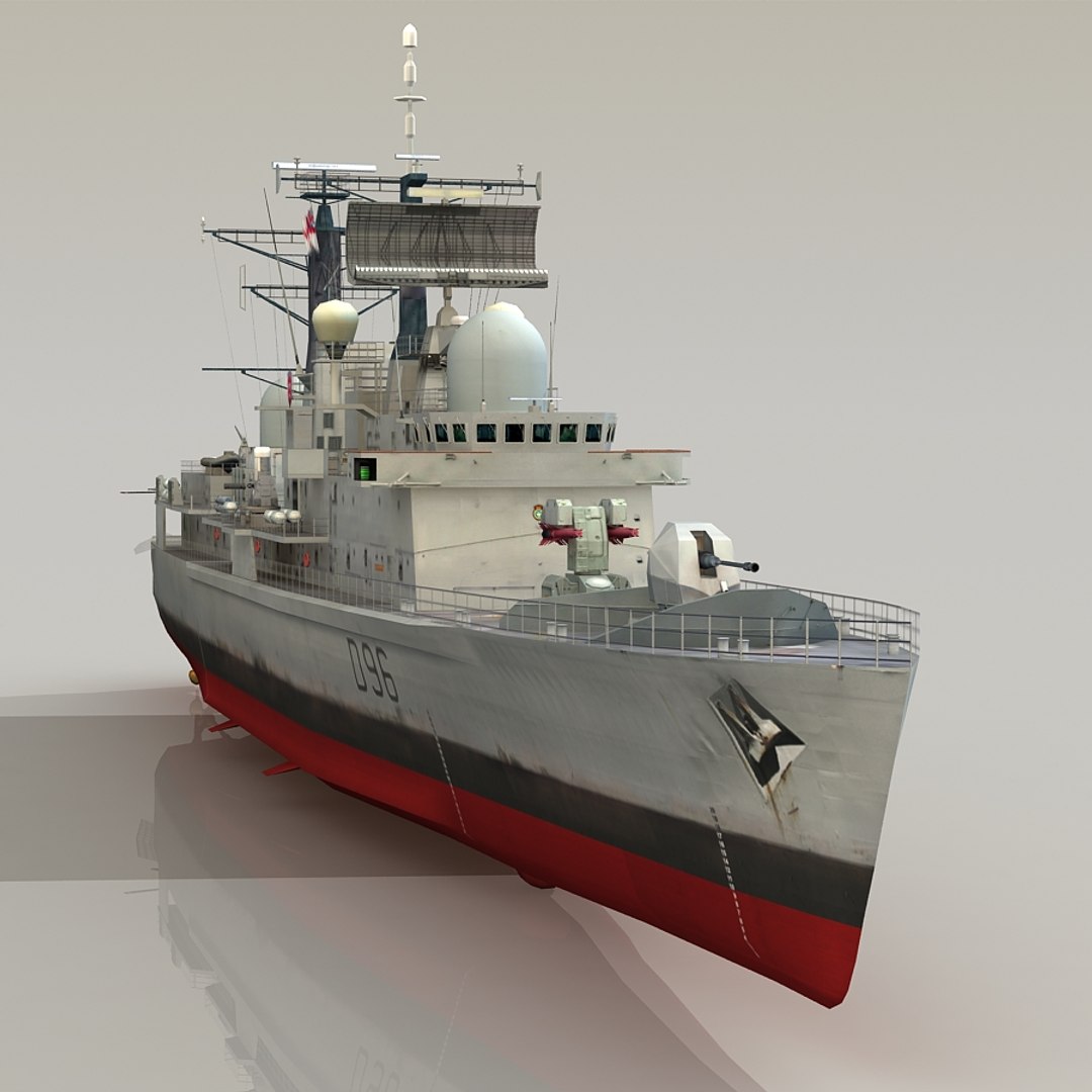 3d Hms Gloucester D96 Type