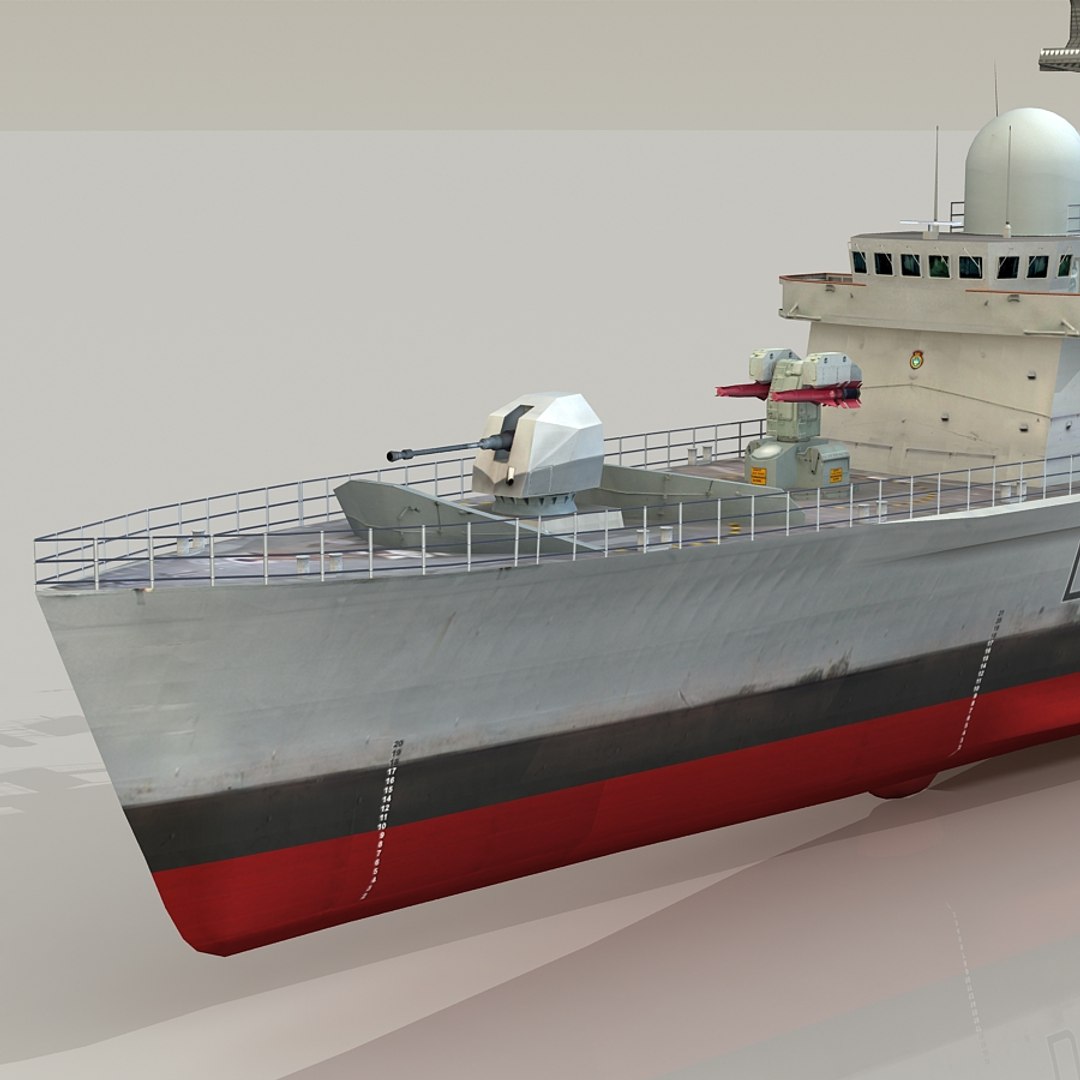 3d Hms Gloucester D96 Type