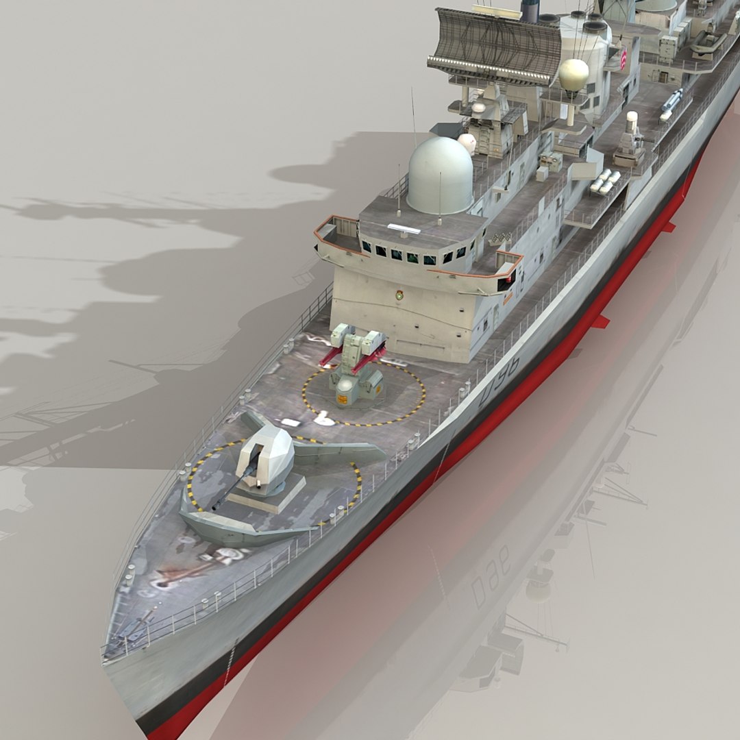 3d Hms Gloucester D96 Type