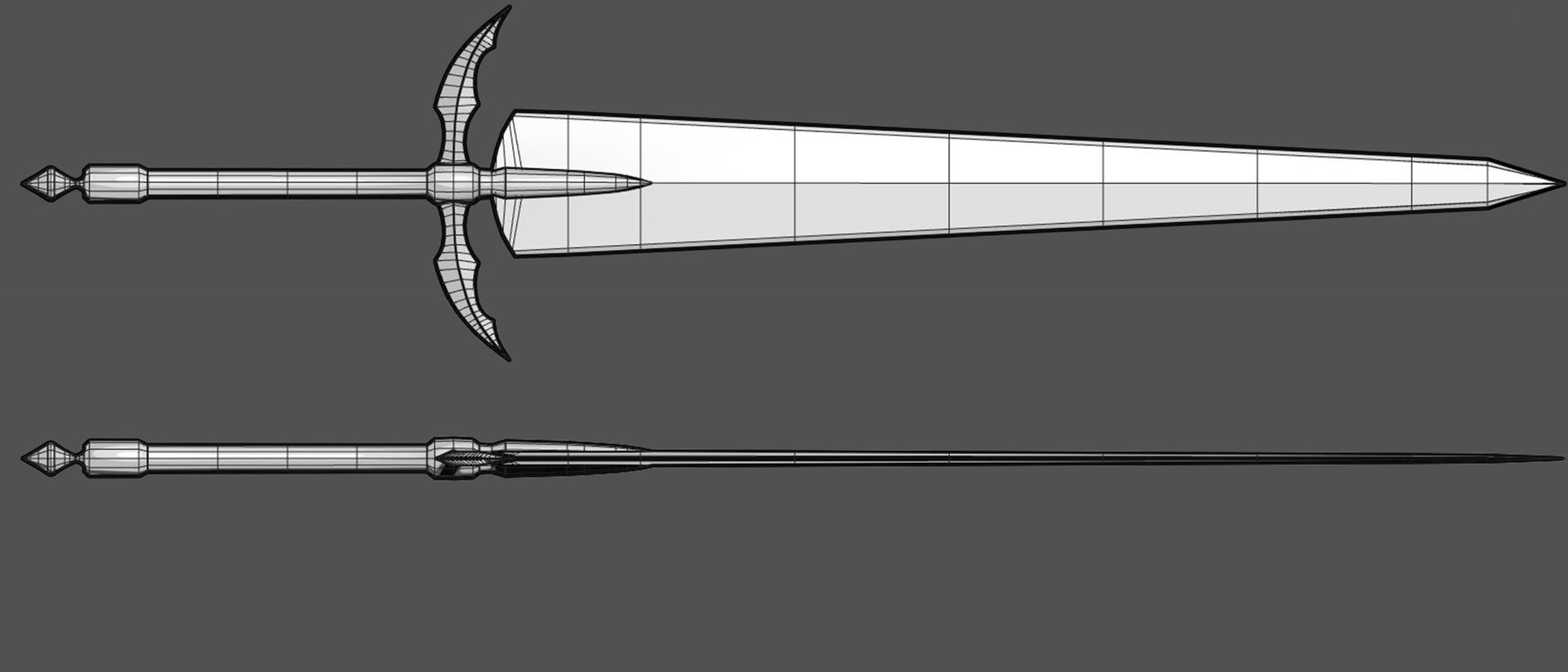 Sword claymore 3D model - TurboSquid 1512817