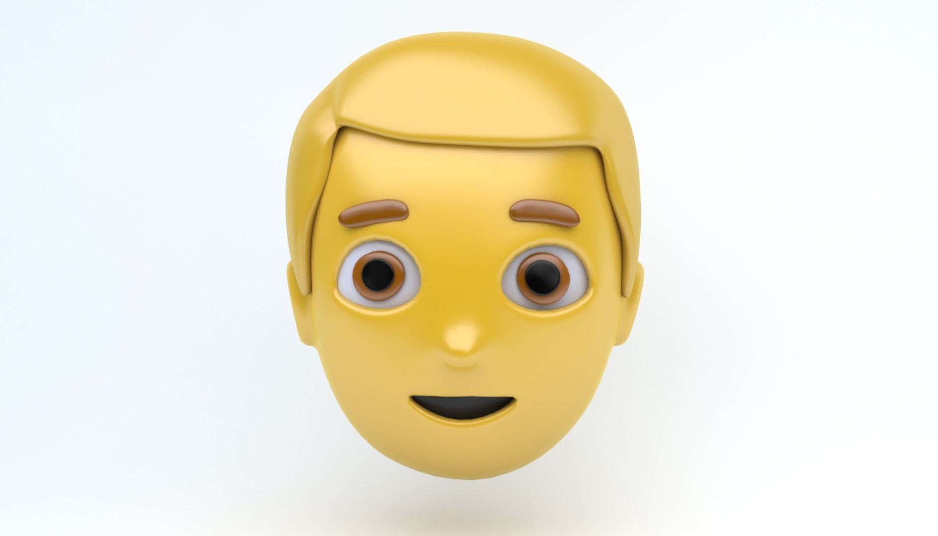 3D Model Emoji Face - TurboSquid 1180738