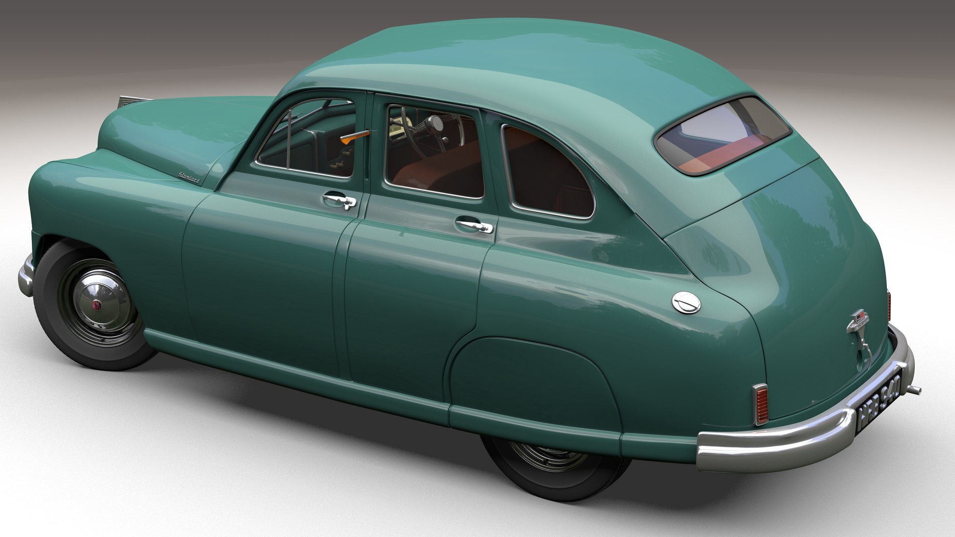 Standard Vanguard Phase1 1947 3D Model - TurboSquid 2154537